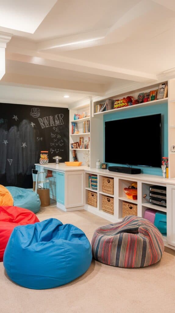 20 Creative Ideas for the Ultimate Basement TV Room