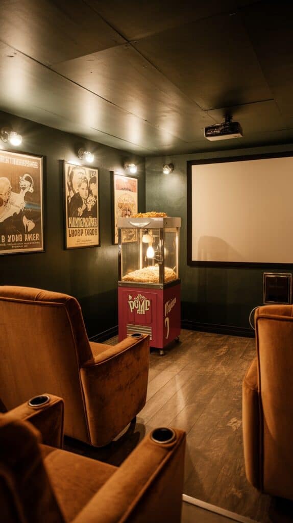 20 Creative Ideas for the Ultimate Basement TV Room