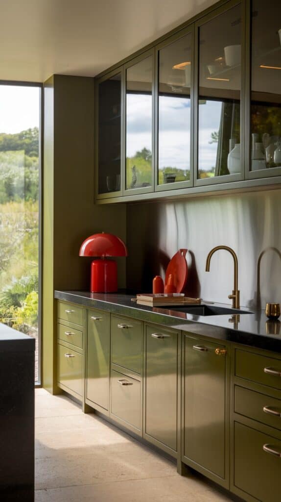 18 Earthy Olive Green Kitchen Ideas You Will Love