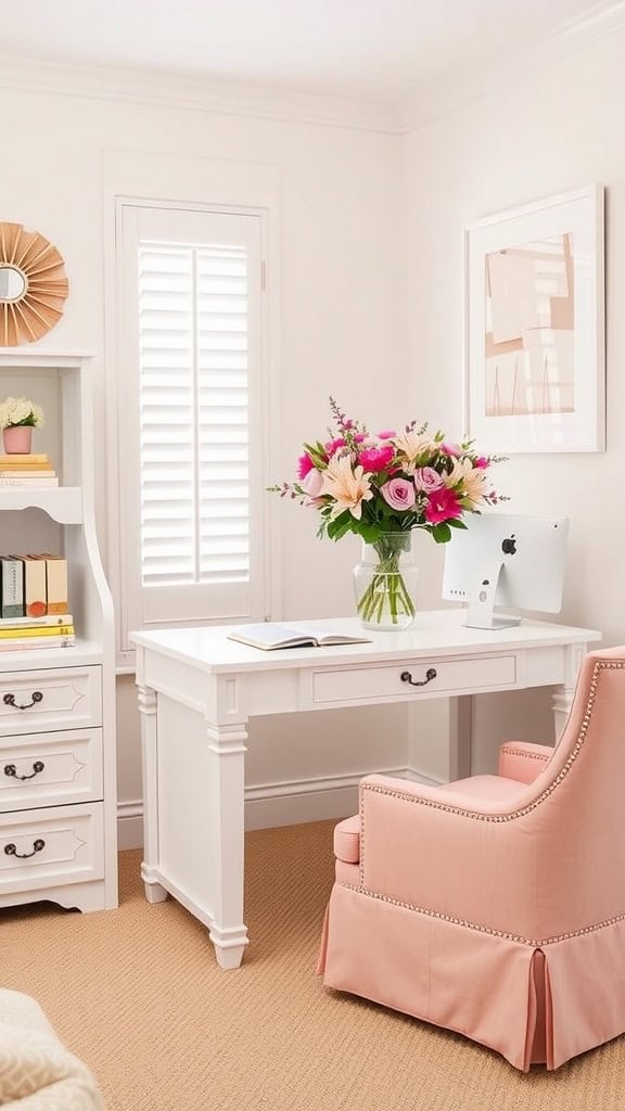 17 Feminine Home Office Ideas for Inspiration